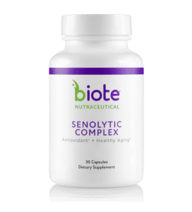 Biote Senolytic Complex – Fisetin + Quercetin Longevity Support