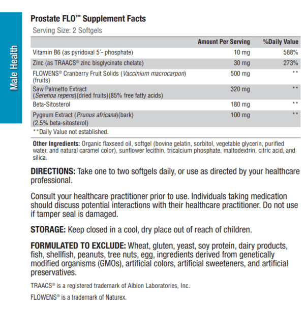 Sale on XYMOGEN Prostate FLO -Fast Shipping & Great Prices