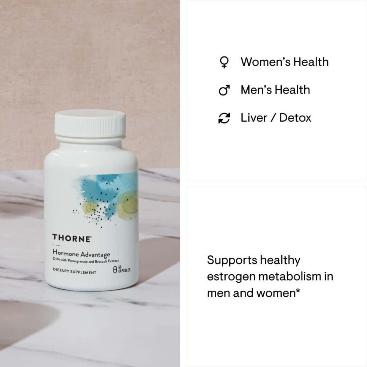 Thorne Hormone Advantage is on sale! Free Shipping Over $100.