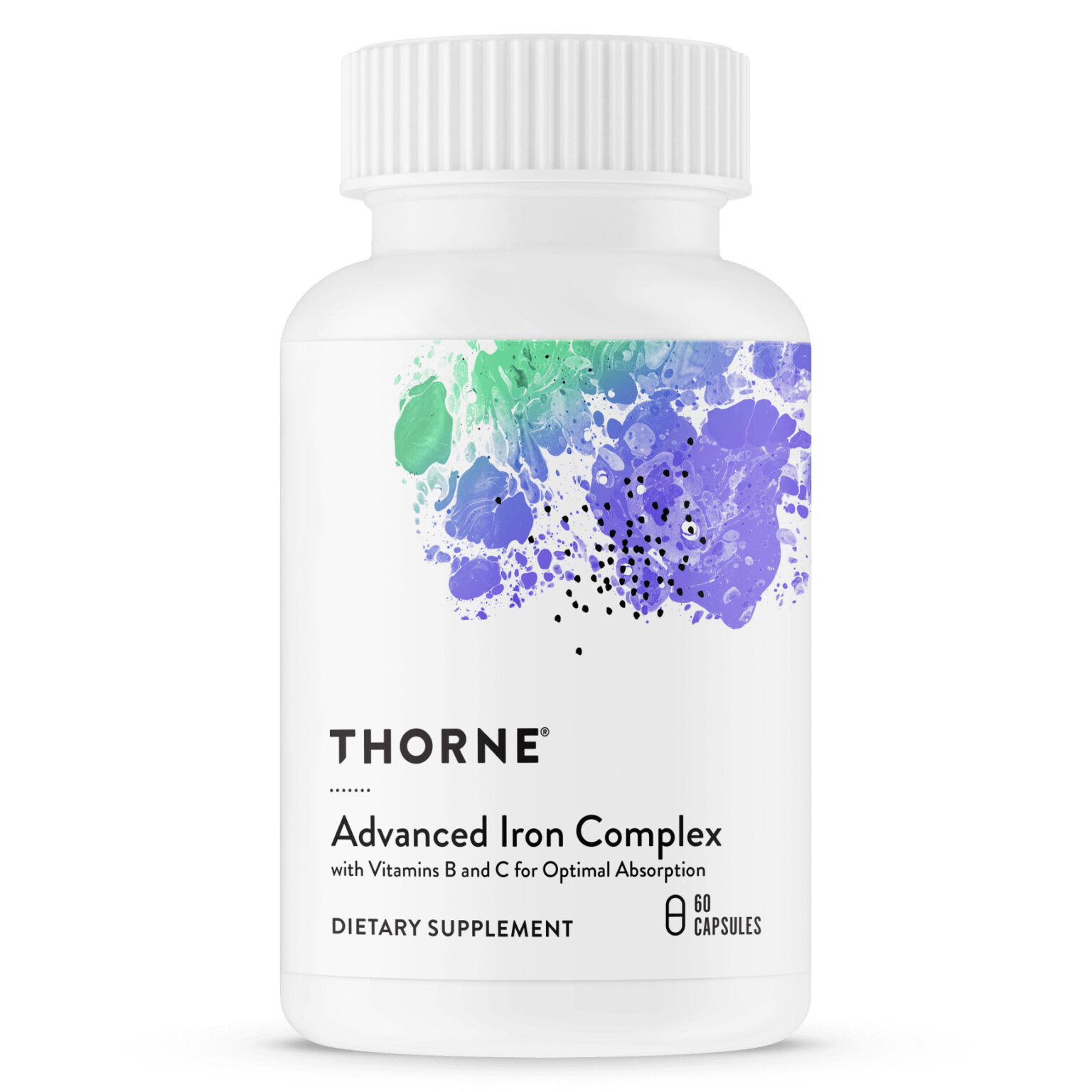 Thorne Iron Bisglycinate Complex – Gentle, Effective Iron Support